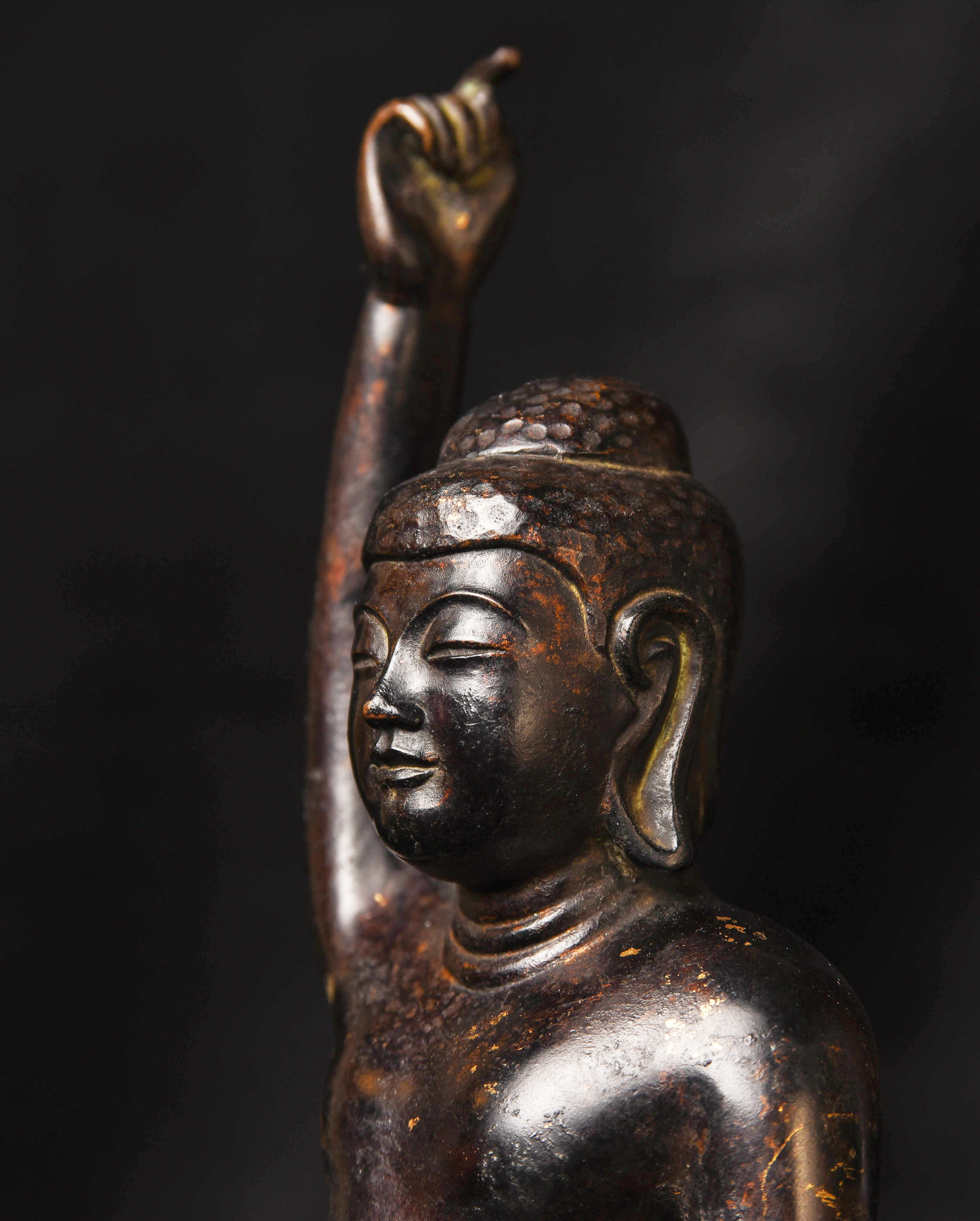 Antique & Vintage Buddhas Statues, Large Wooden Buddha Statues - The ...
